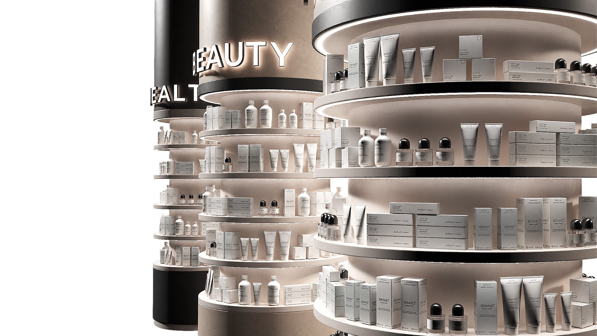 Round Columns Racks With Trade Products Commercial Shelving ...