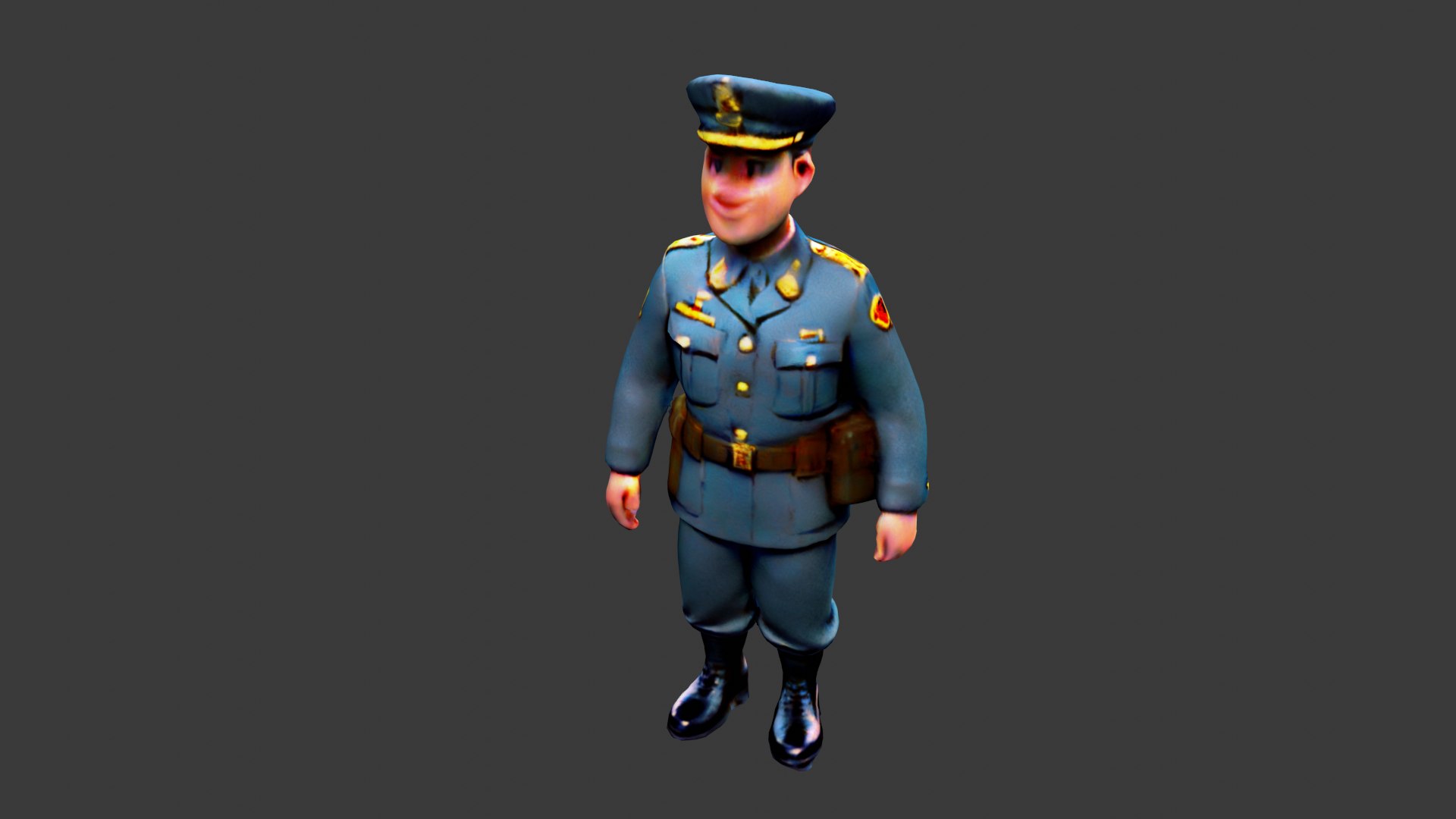 3D World War II Soldier Model - TurboSquid 2127016