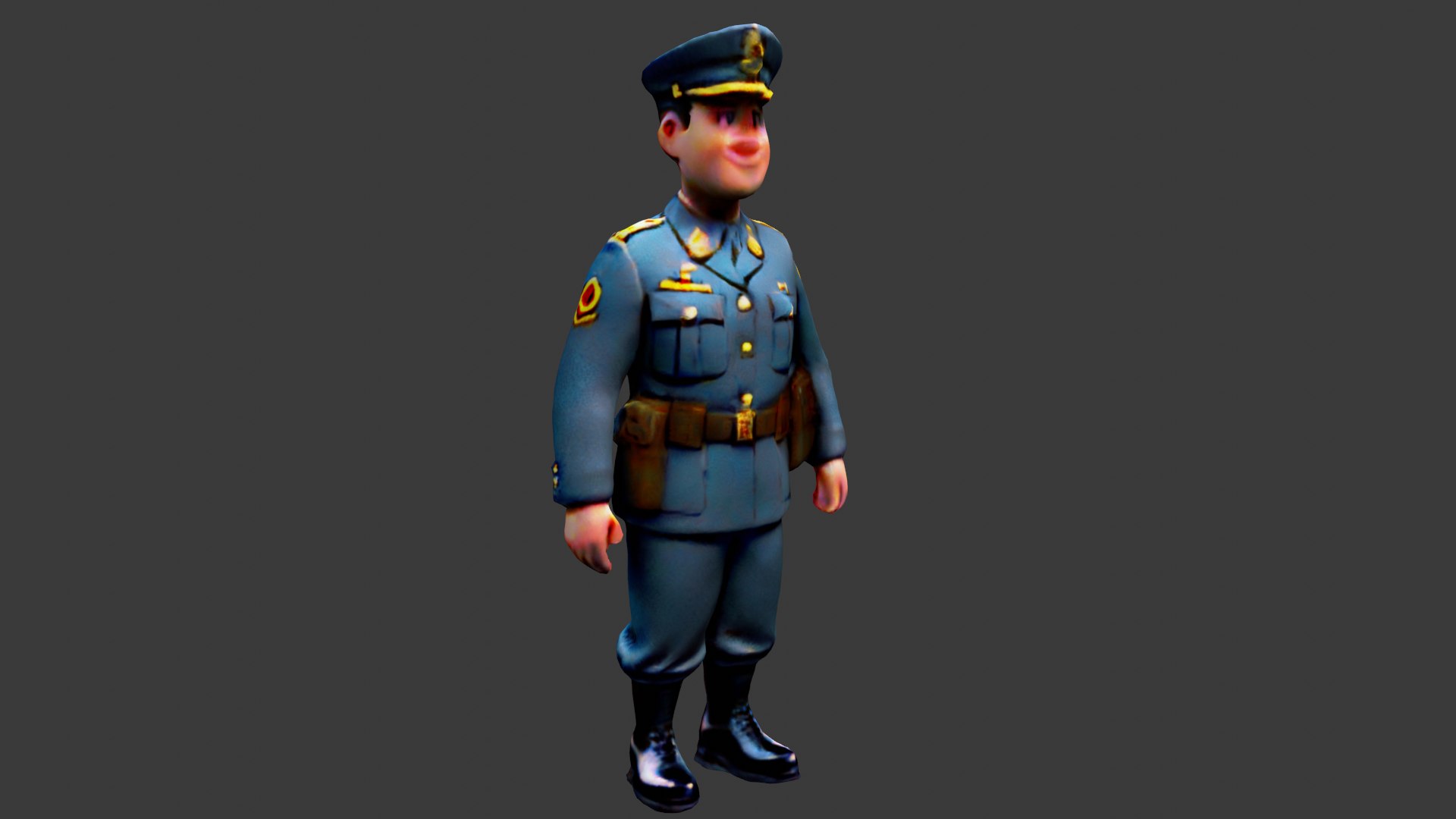 3D World War II Soldier Model - TurboSquid 2127016