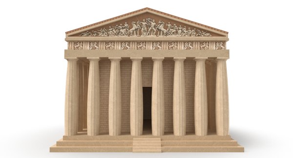 3D ancient buildings parthenon model - TurboSquid 1389090