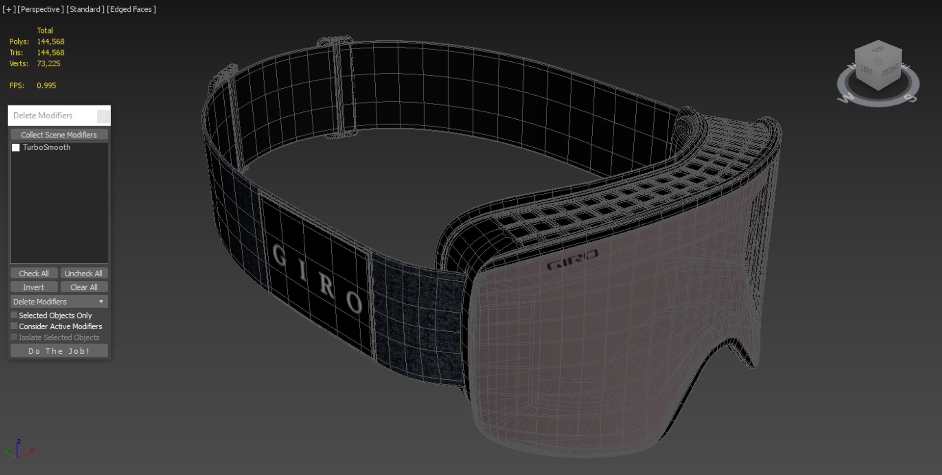 3D Giro Axis Goggle - TurboSquid 2300753