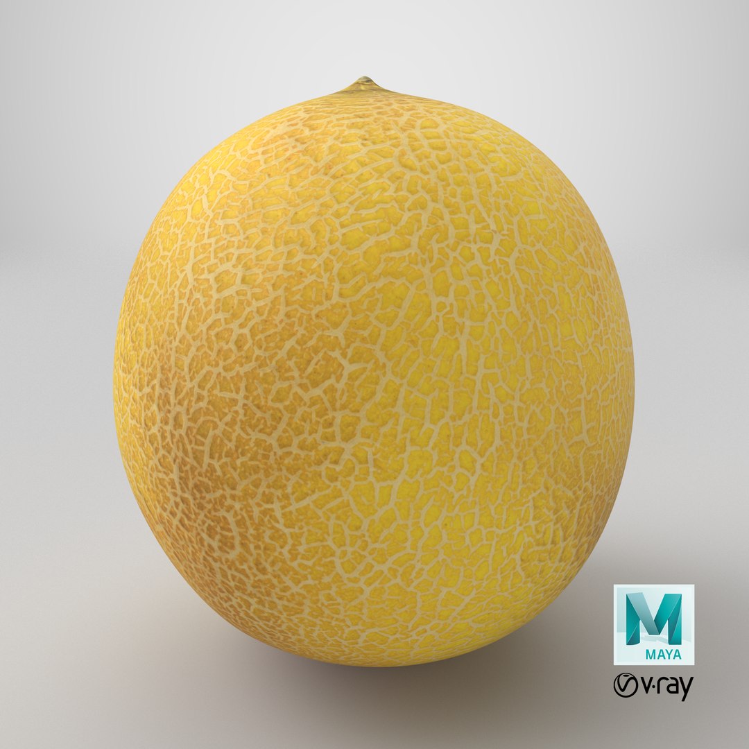 3D Melon V2 Model - TurboSquid 2222686