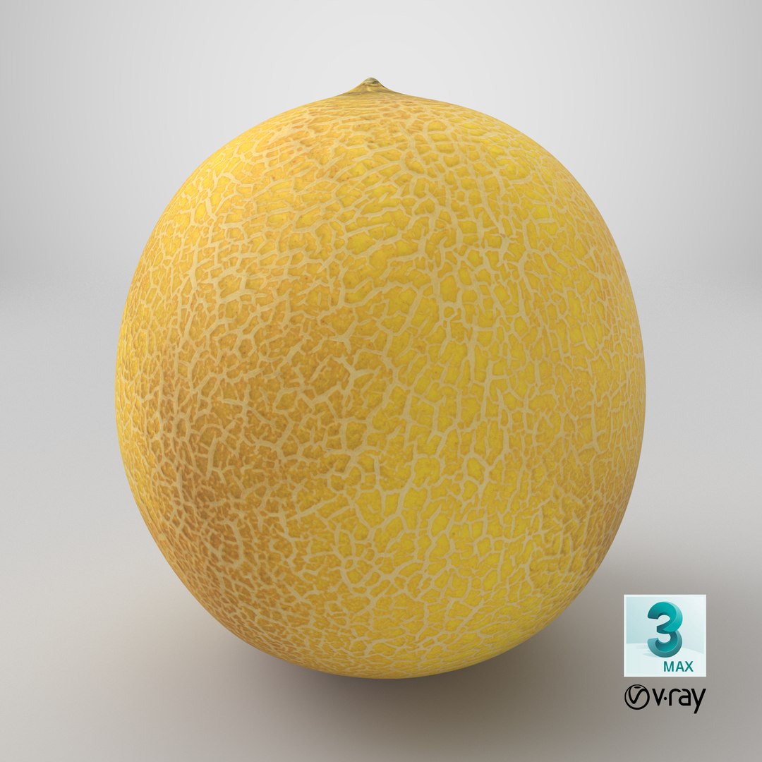 3D Melon V2 Model - TurboSquid 2222686