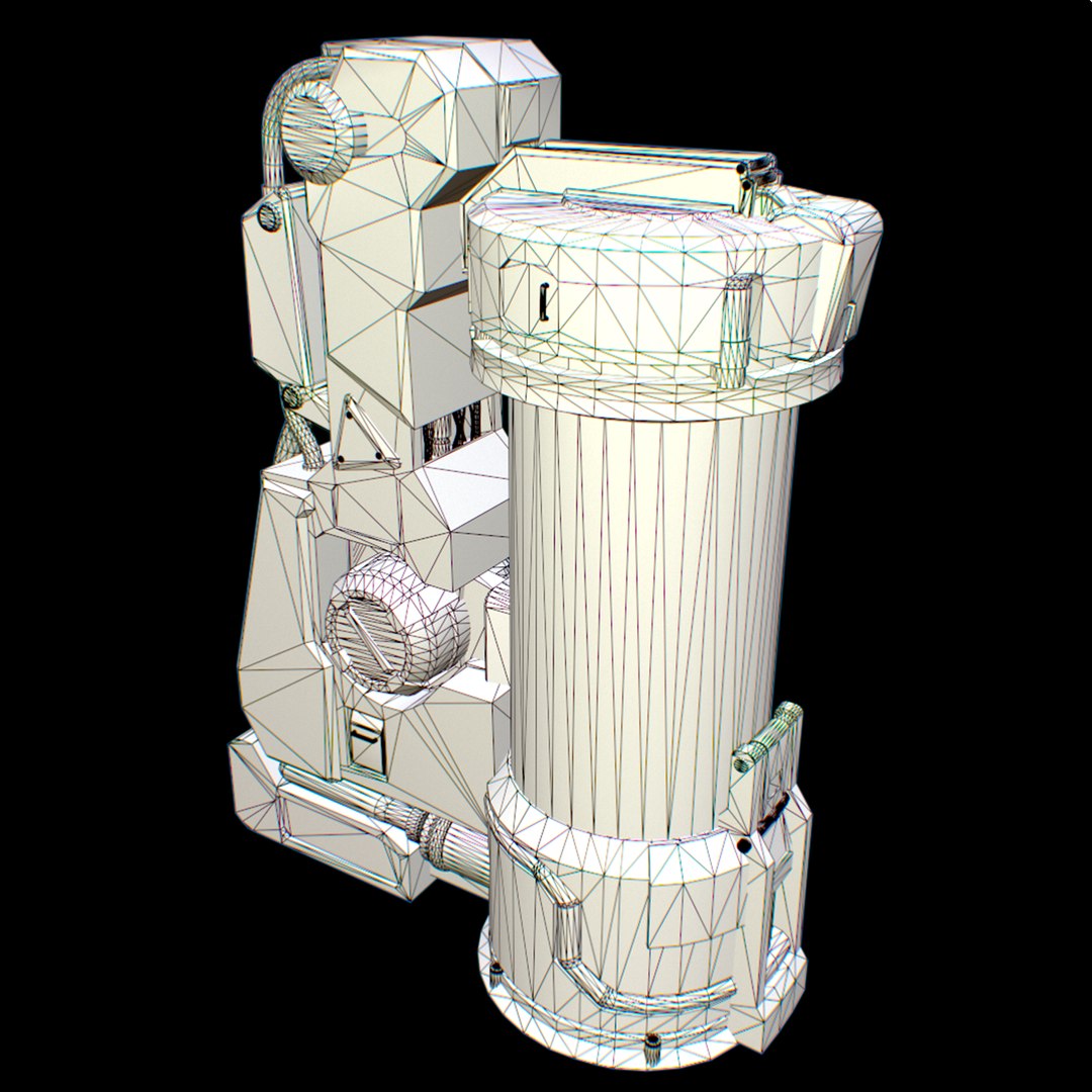 LowPoly Sc-Fi Capsule 3D - TurboSquid 2088310