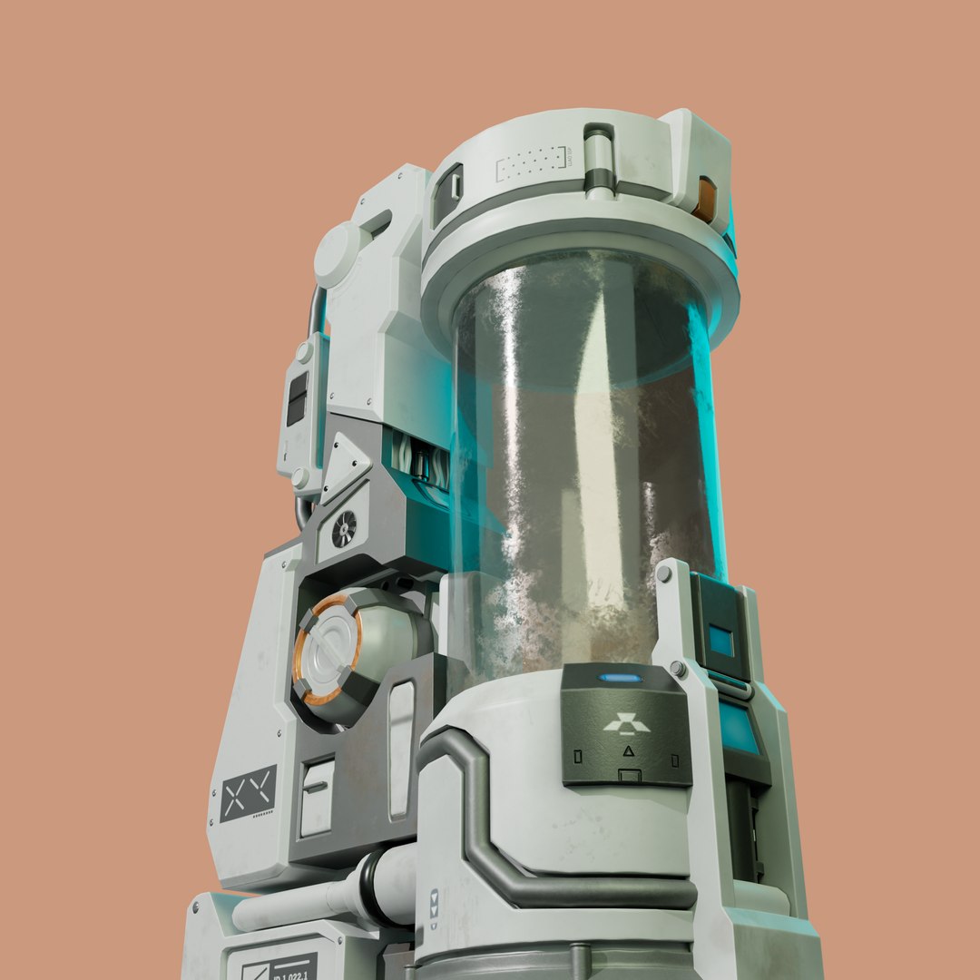 LowPoly Sc-Fi Capsule 3D - TurboSquid 2088310