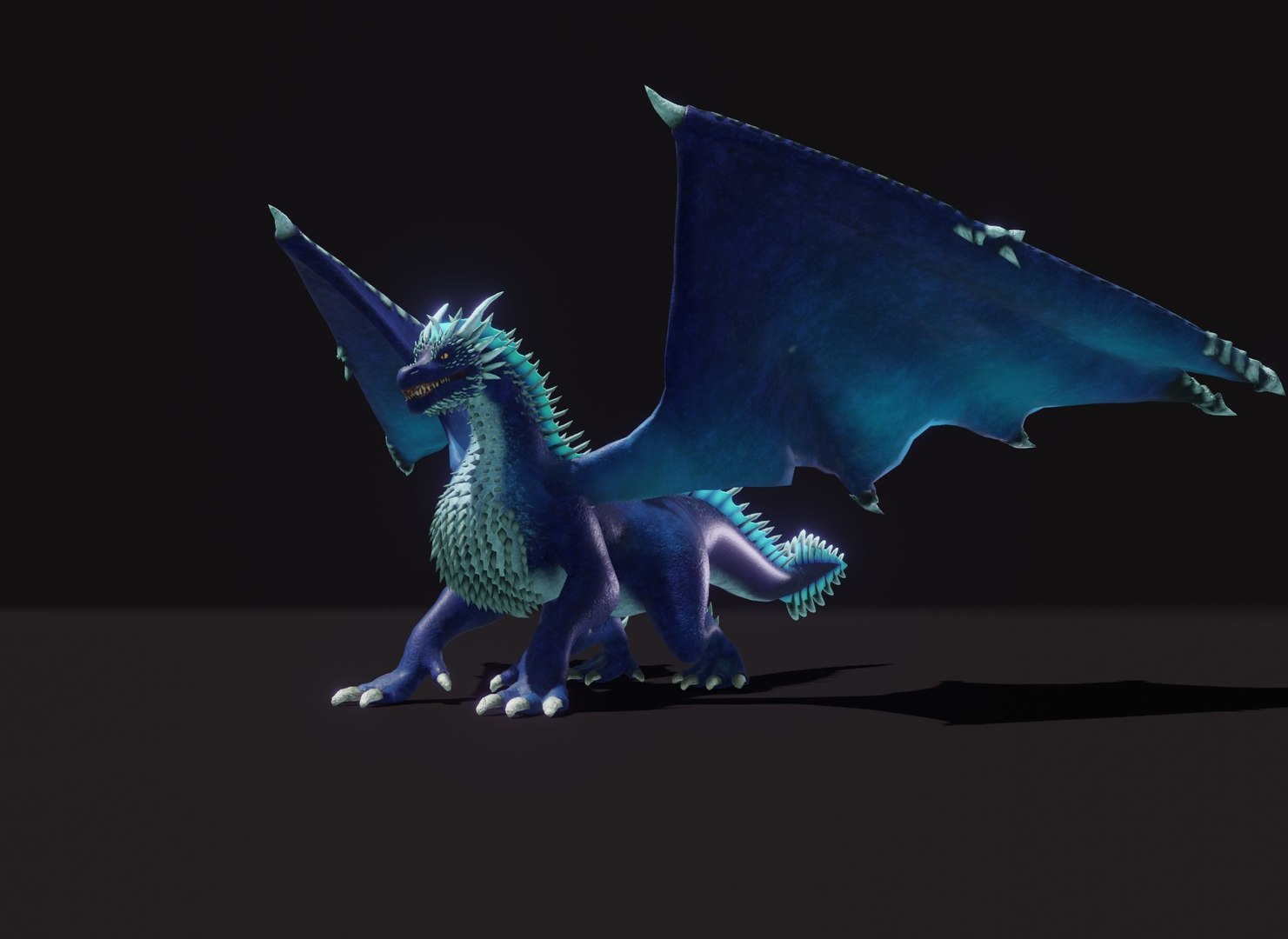 3D Model Realistic Animated Dragons Pack Low-poly 3D Model - TurboSquid ...