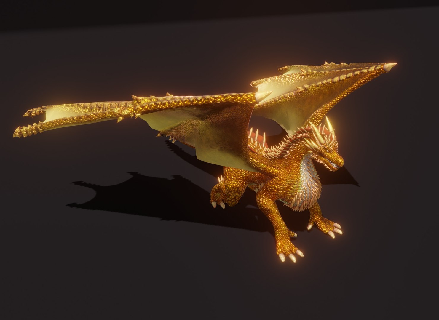 3D Model Realistic Animated Dragons Pack Low-poly 3D Model - TurboSquid ...