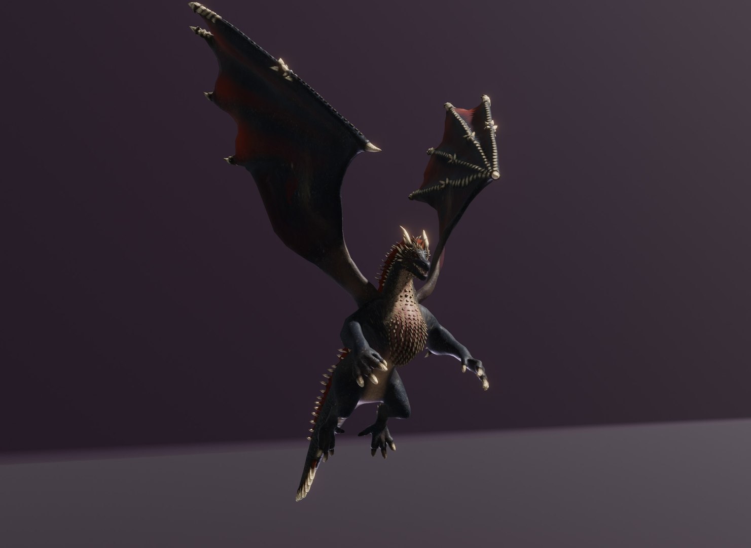 3D Model Realistic Animated Dragons Pack Low-poly 3D Model - TurboSquid ...