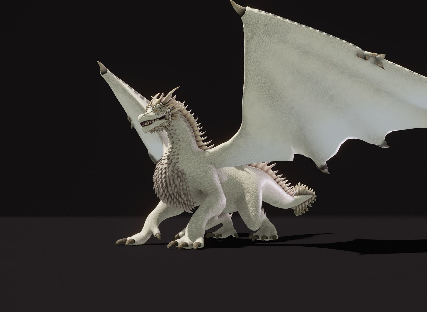 3D Model Realistic Animated Dragons Pack Low-poly 3D Model - TurboSquid ...