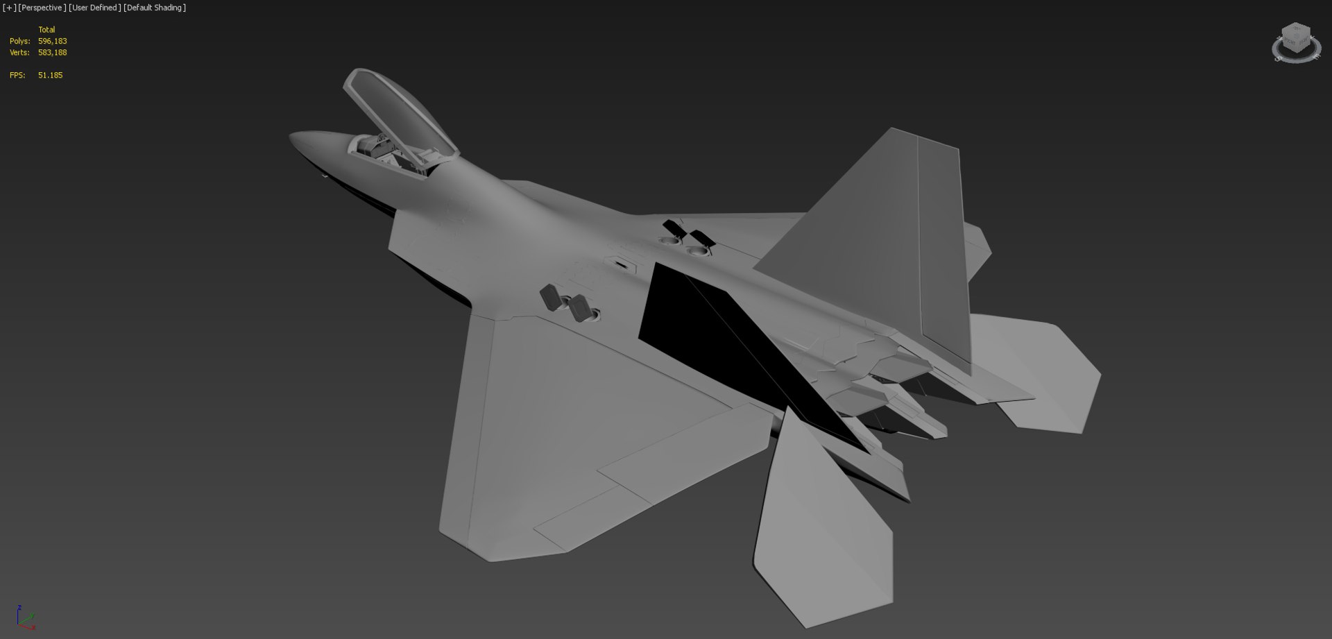 F-22 Raptor 3D - TurboSquid 1227958