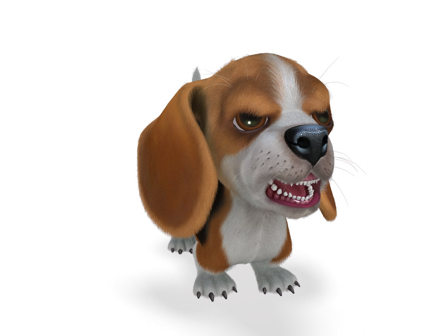 dog puppy rigging animation max