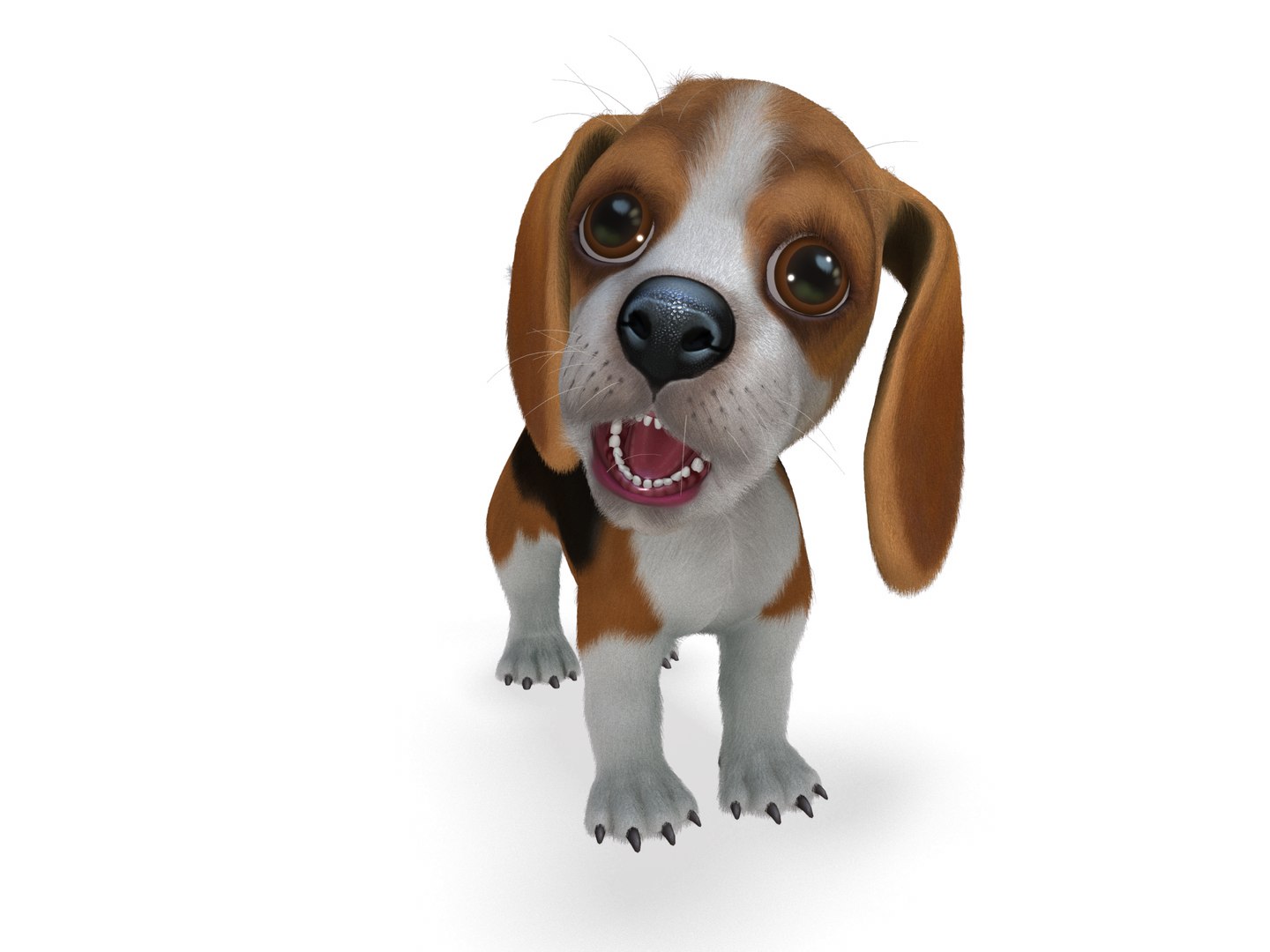 dog puppy rigging animation max