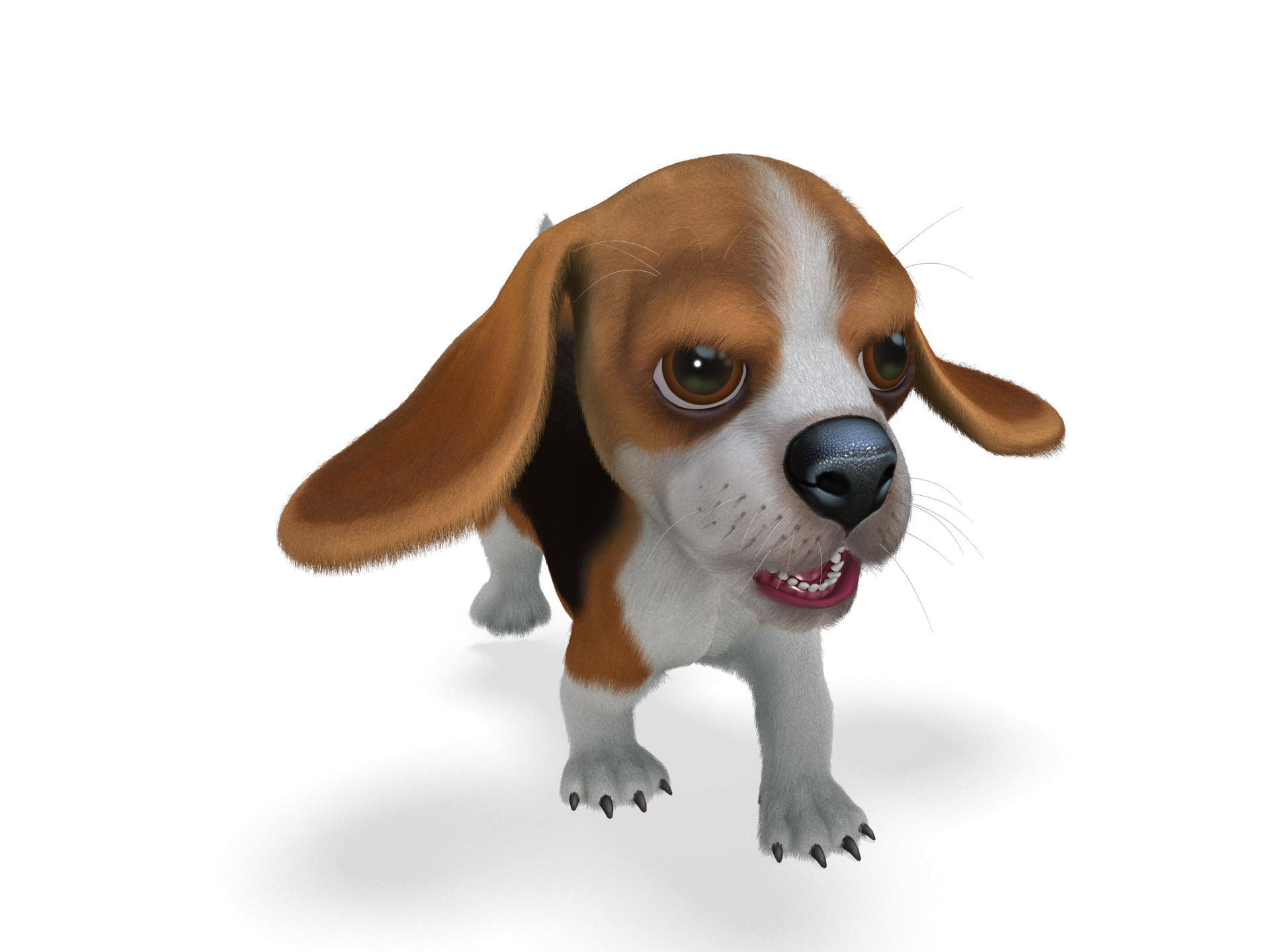 dog puppy rigging animation max