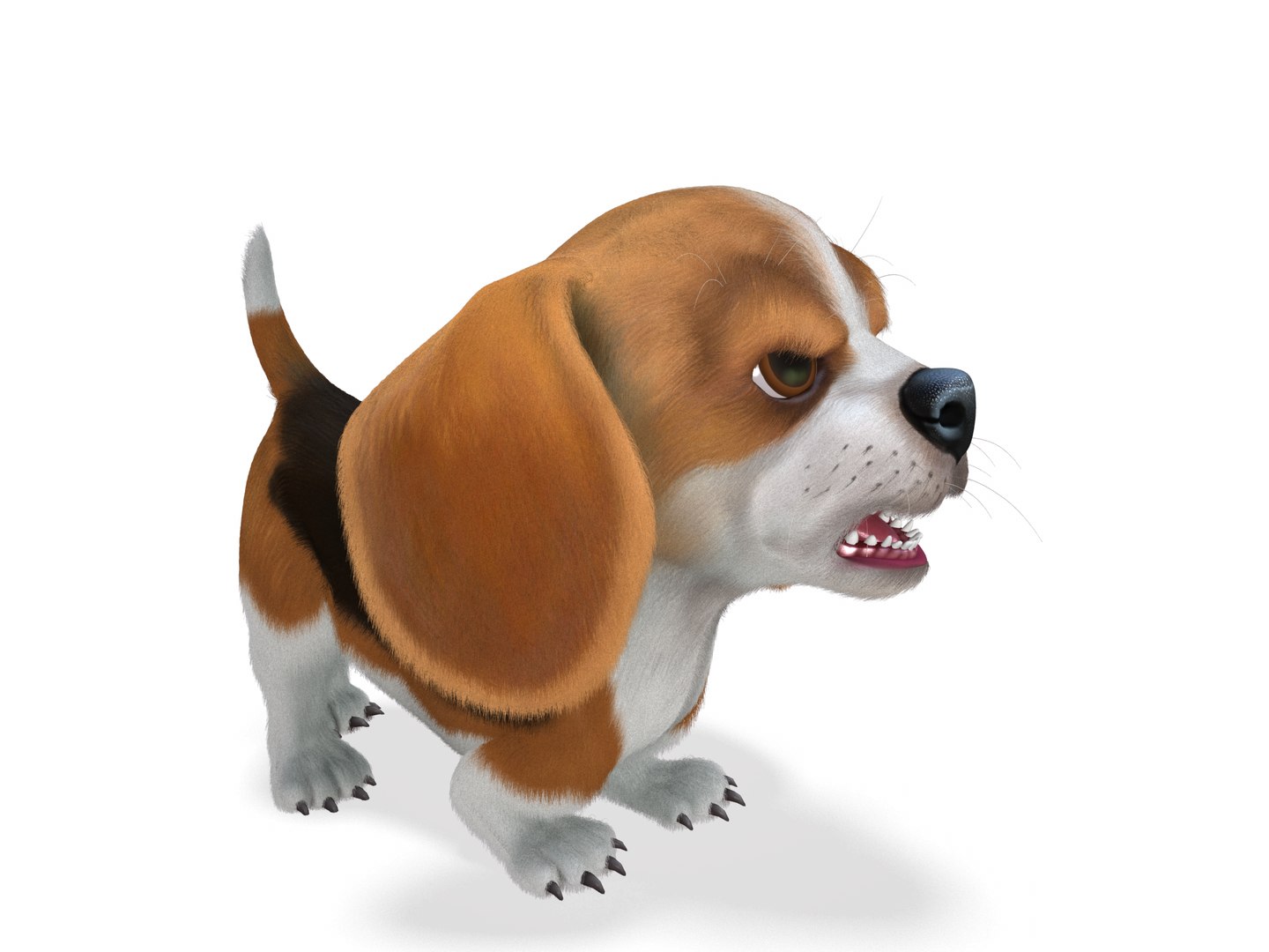 dog puppy rigging animation max