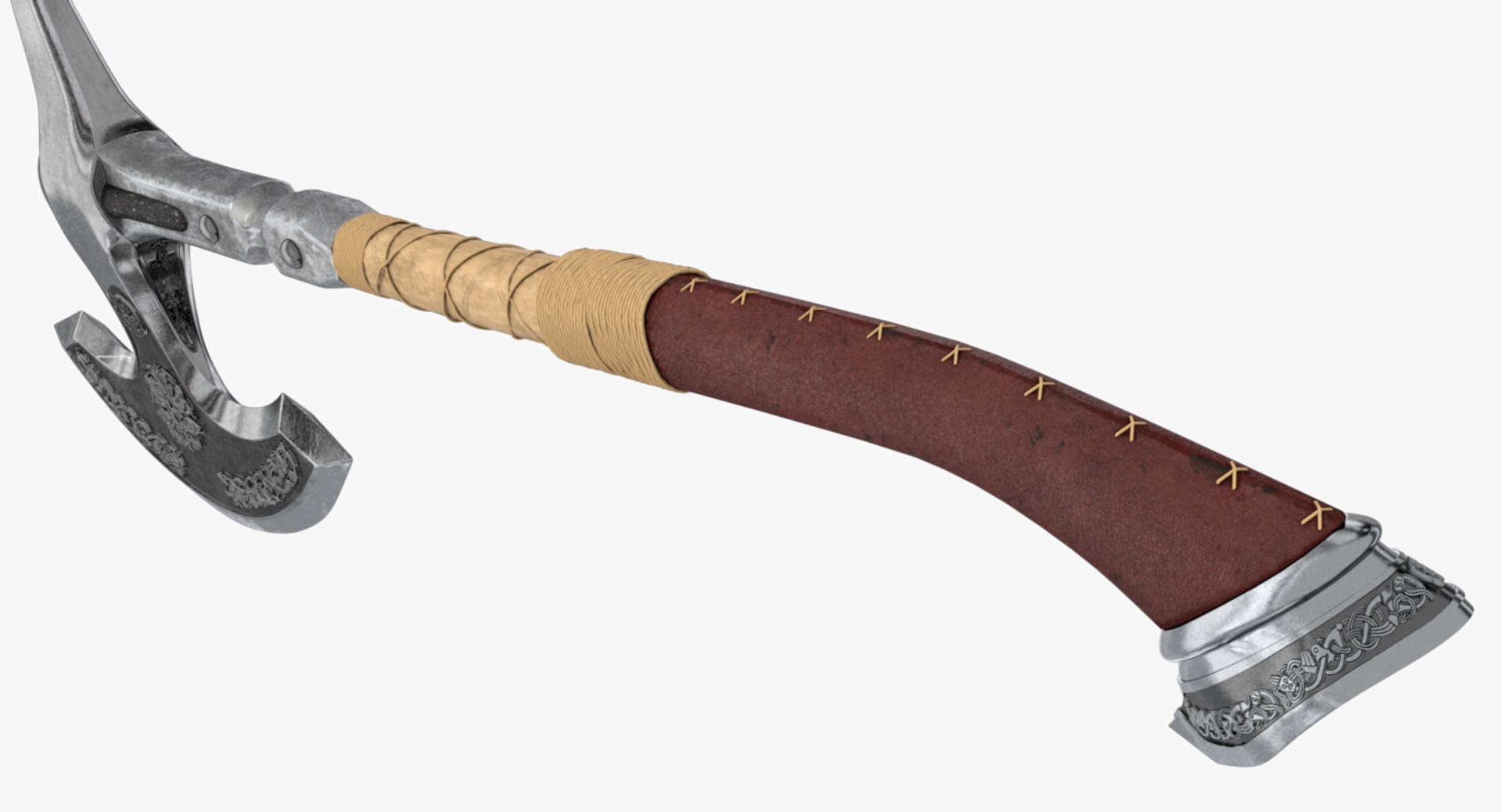 3D weapon vikings axe model - TurboSquid 1324519