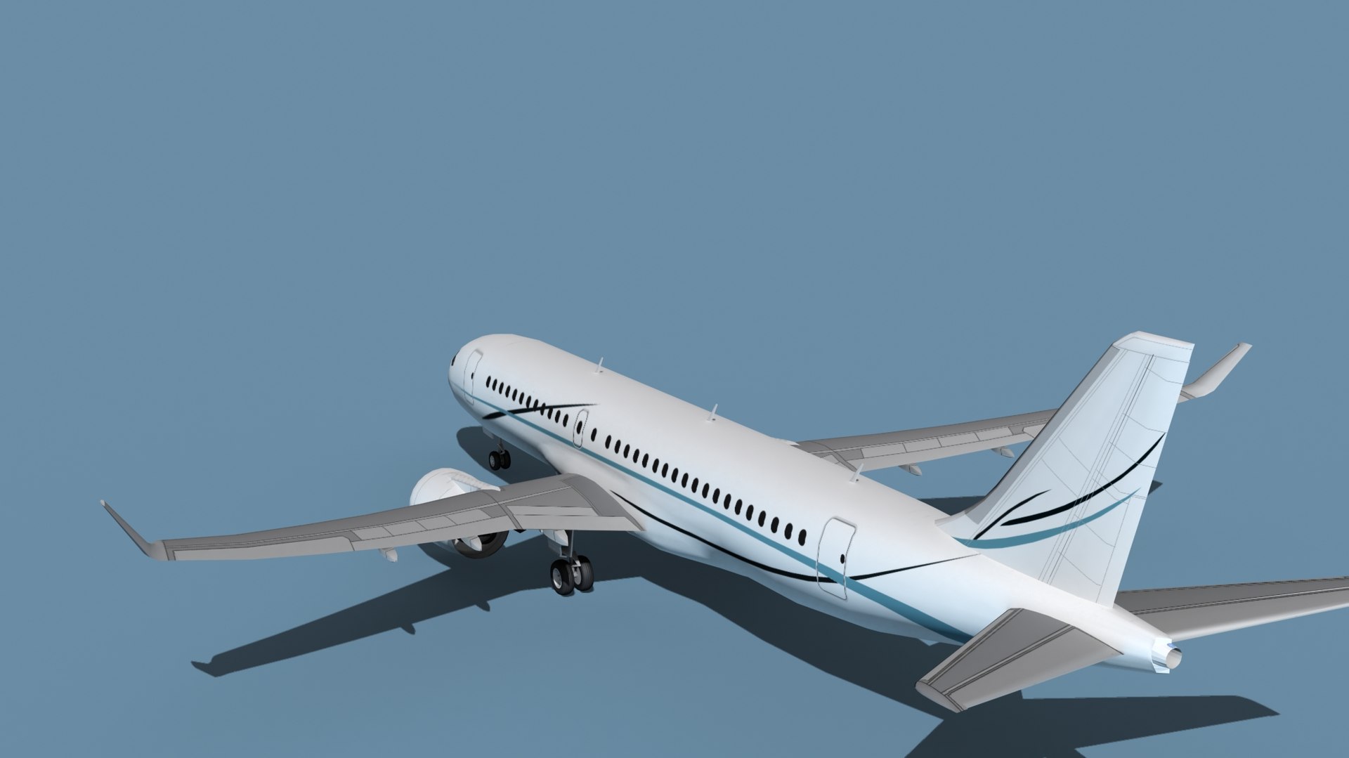 Bombardier CS100 Corporate 3 3D model - TurboSquid 1763227