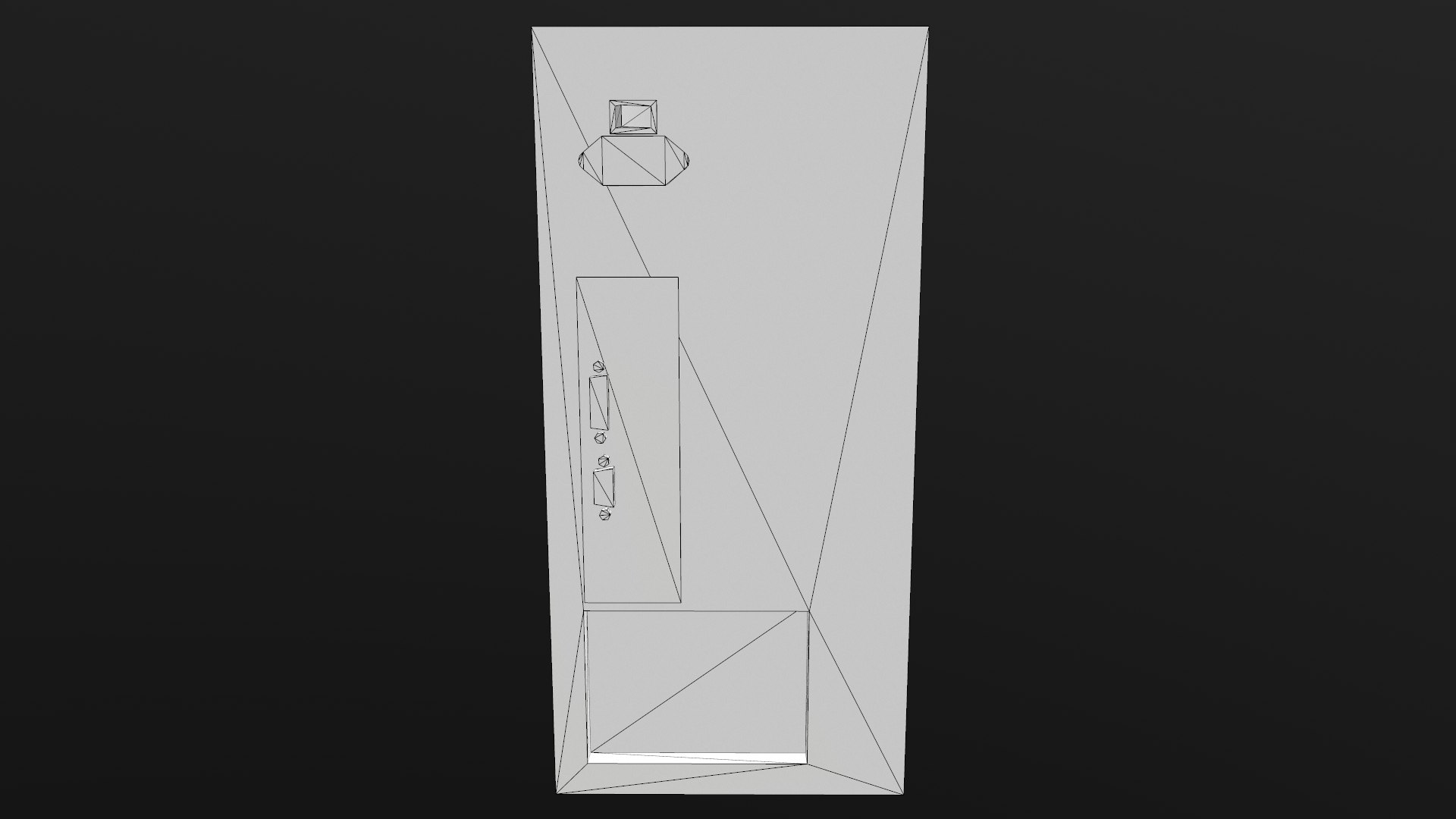 Low-poly computer tower 3D model - TurboSquid 1549390