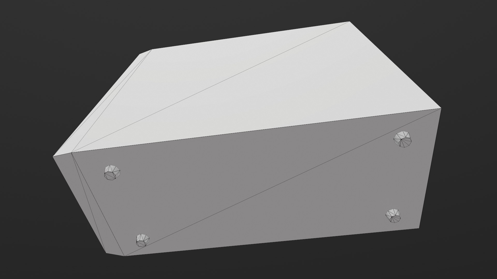 Low-poly computer tower 3D model - TurboSquid 1549390