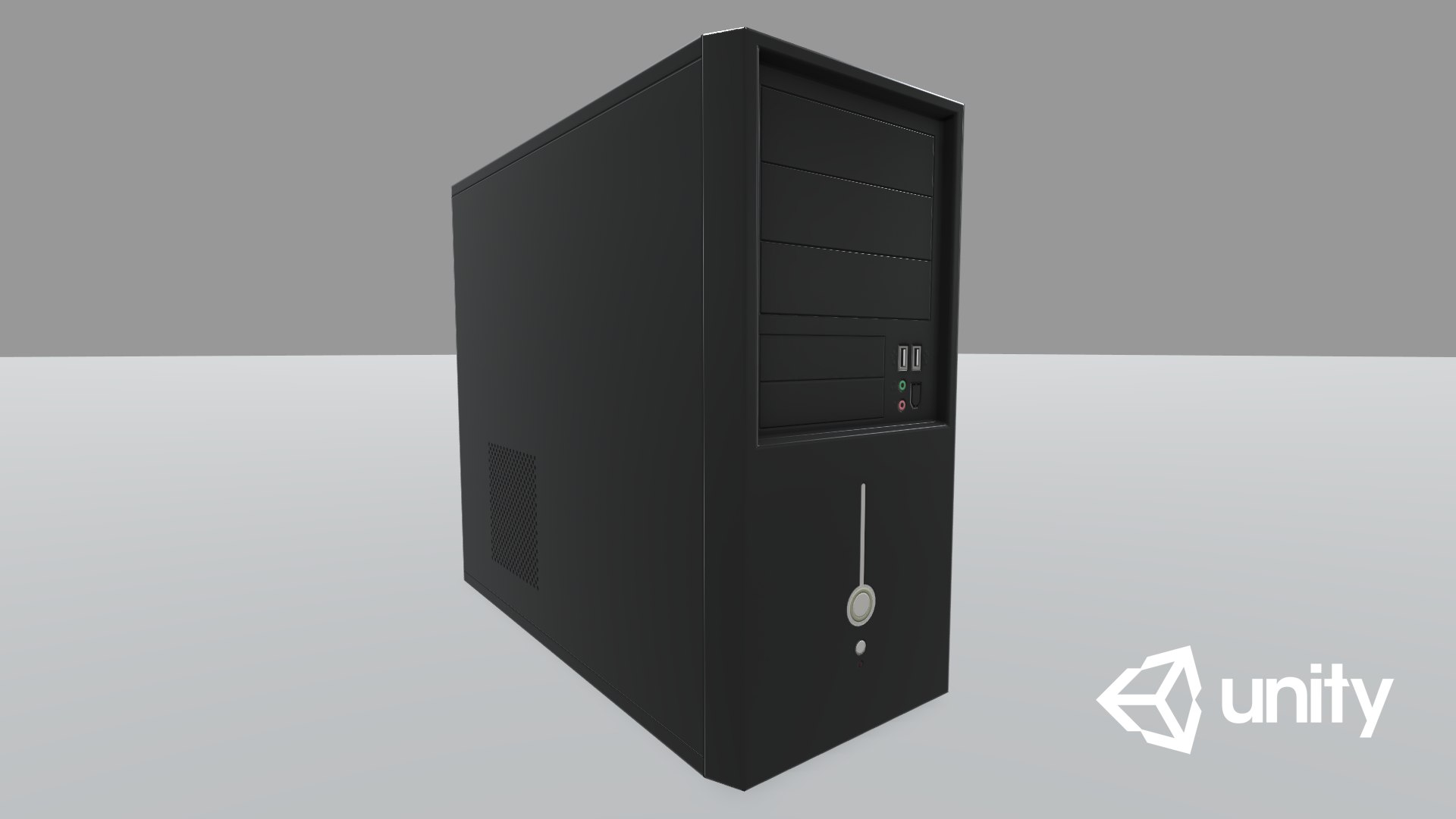 Low-poly computer tower 3D model - TurboSquid 1549390