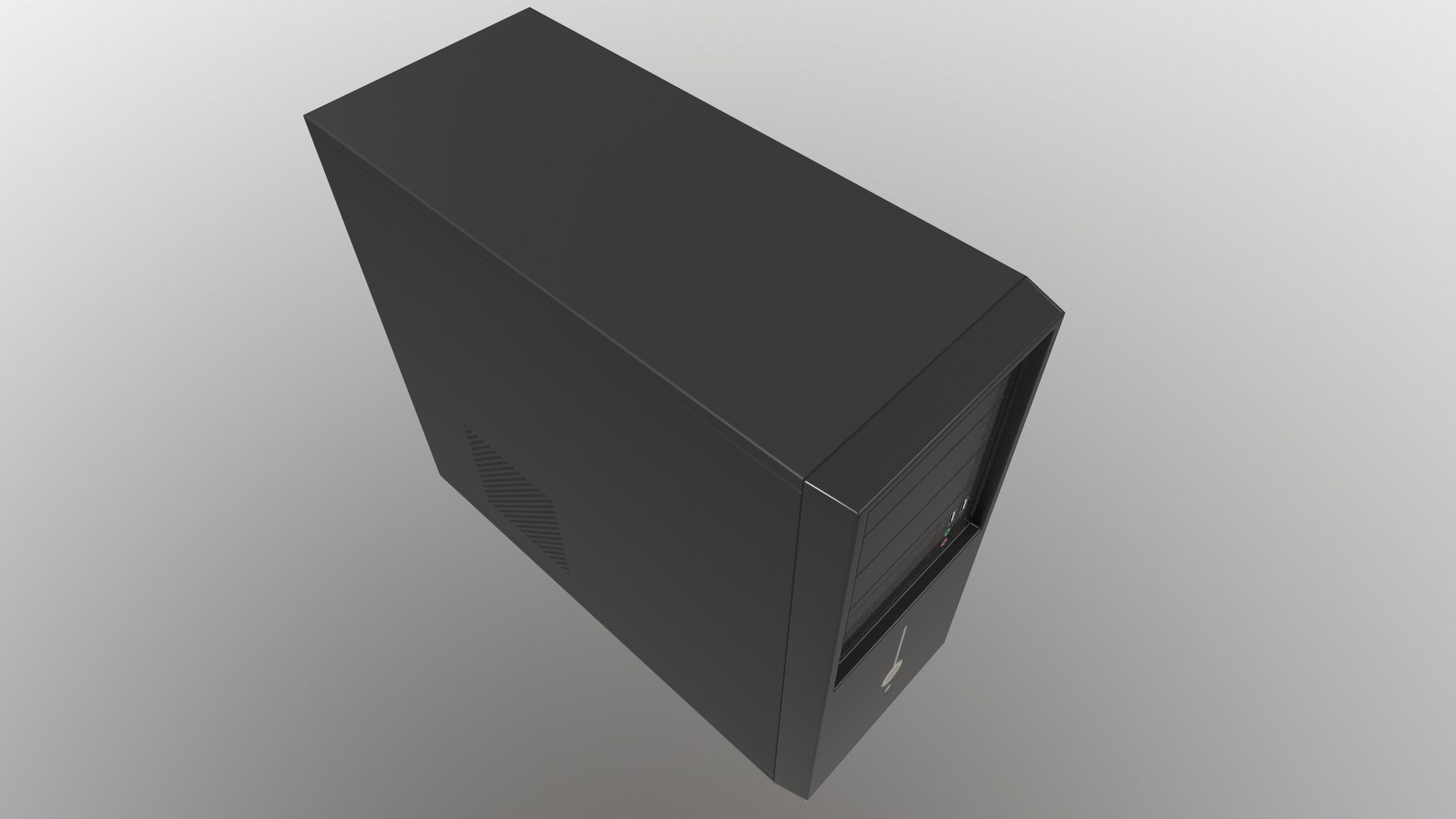 Low-poly computer tower 3D model - TurboSquid 1549390