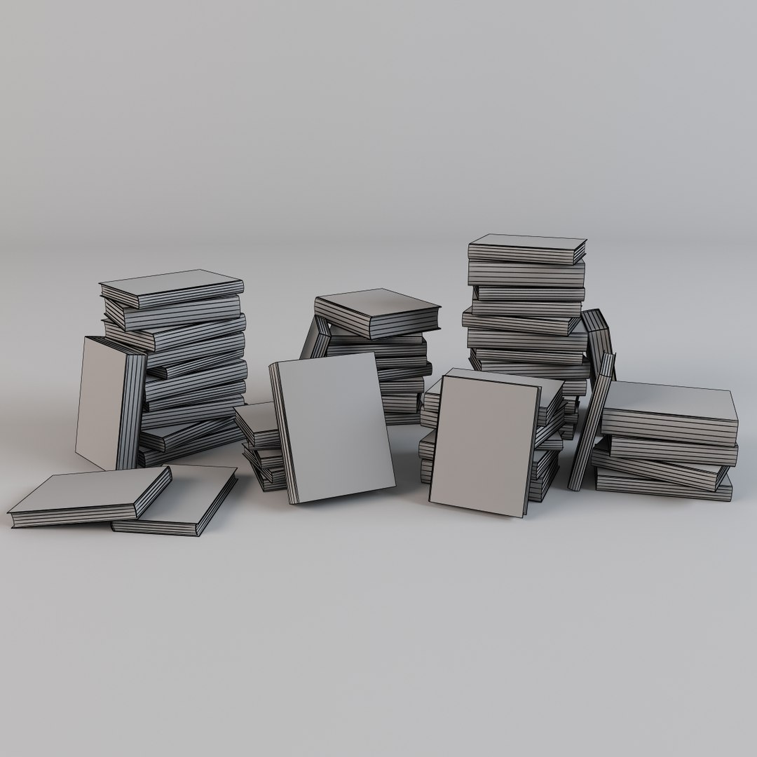 3d model books