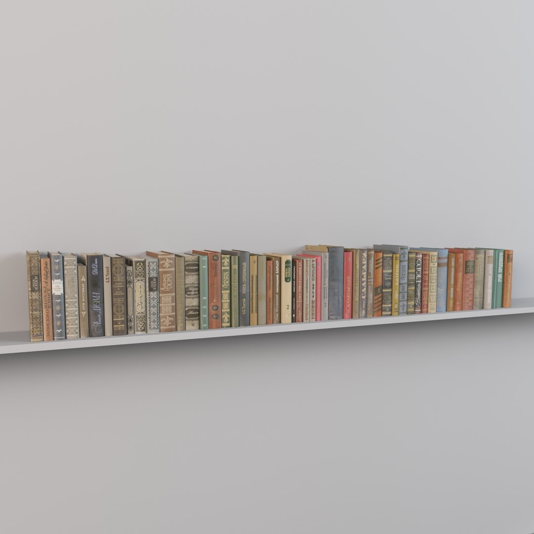 3d model books