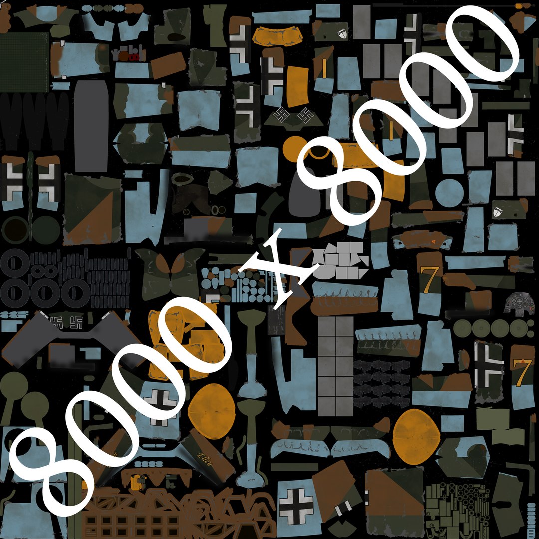 3d Bf-109 German Fighter 2