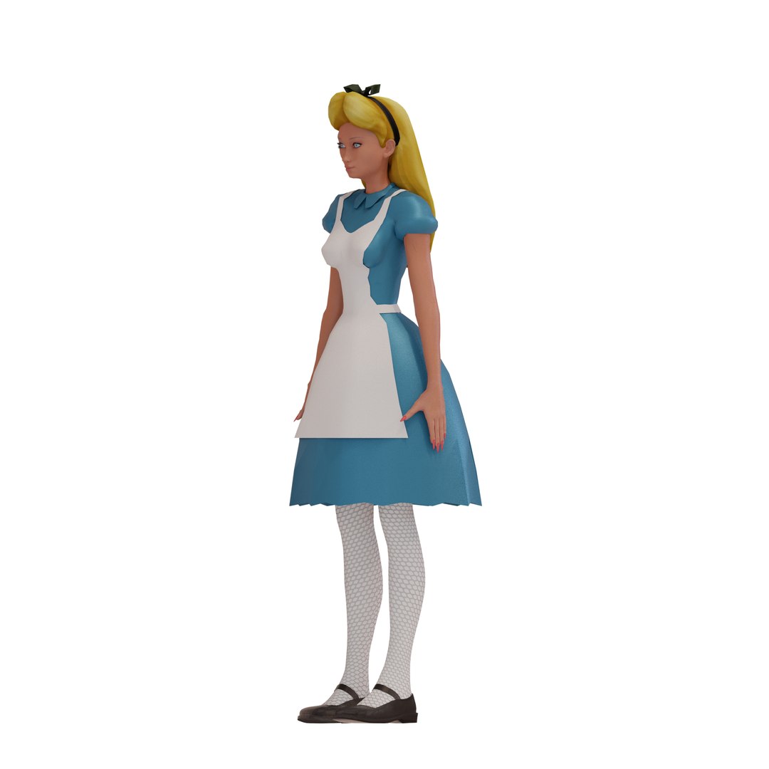 Alice In Wonderland 3D - TurboSquid 1807595