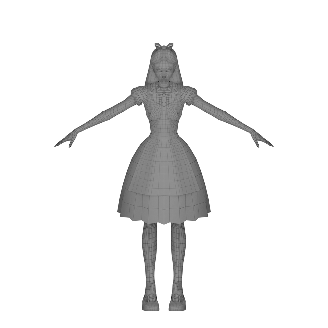 Alice in Wonderland 3D - TurboSquid 1807595