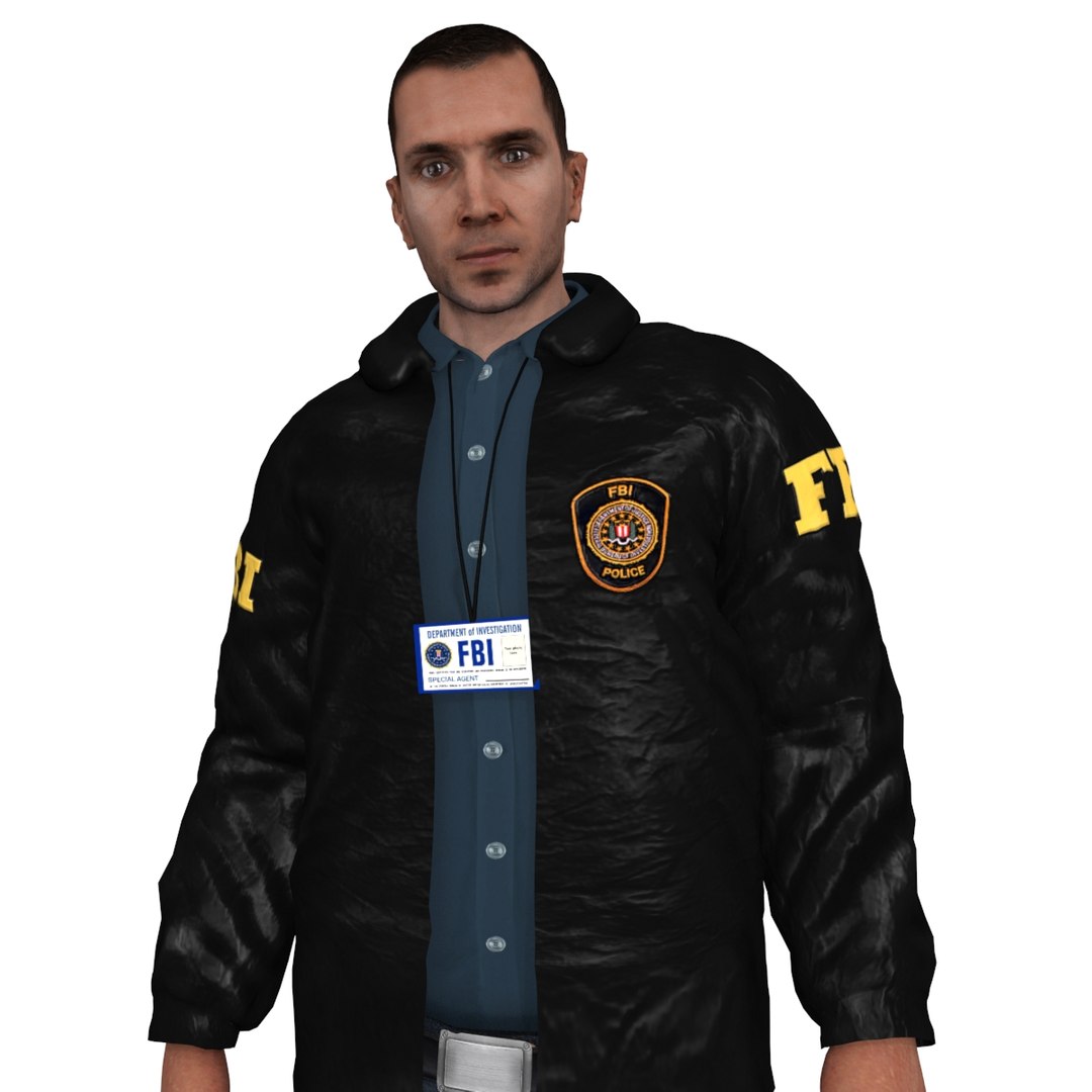 Fbi Agent Rigging 3d Max