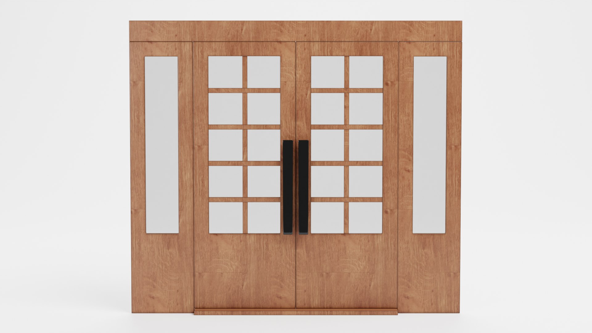 3D Double Door 2 Model - TurboSquid 1962551
