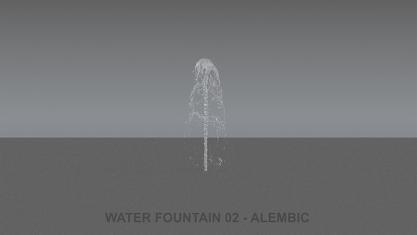 modelo 3d PACK 10 Fuente de agua - Animada - TurboSquid 2188350
