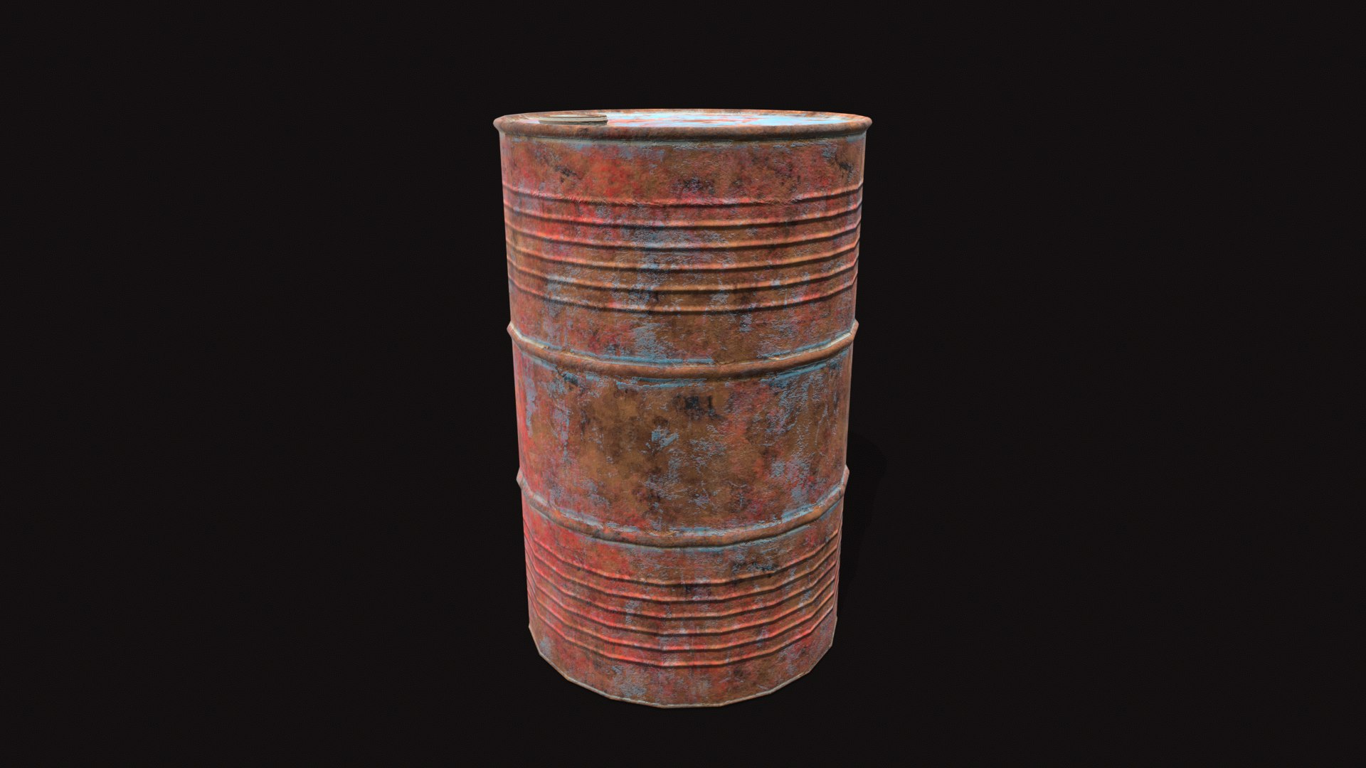 3D Medieval Metal Barrel 01 - TurboSquid 2326320