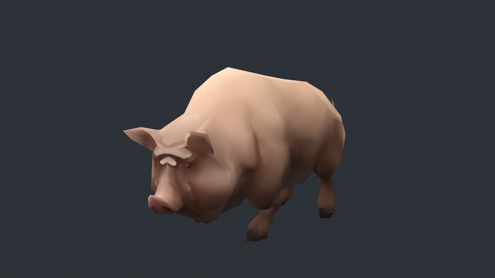 3D Animated Pig Swine Model - TurboSquid 2264734