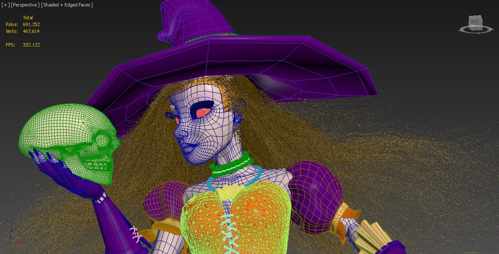 3D Magician Character - TurboSquid 1430846
