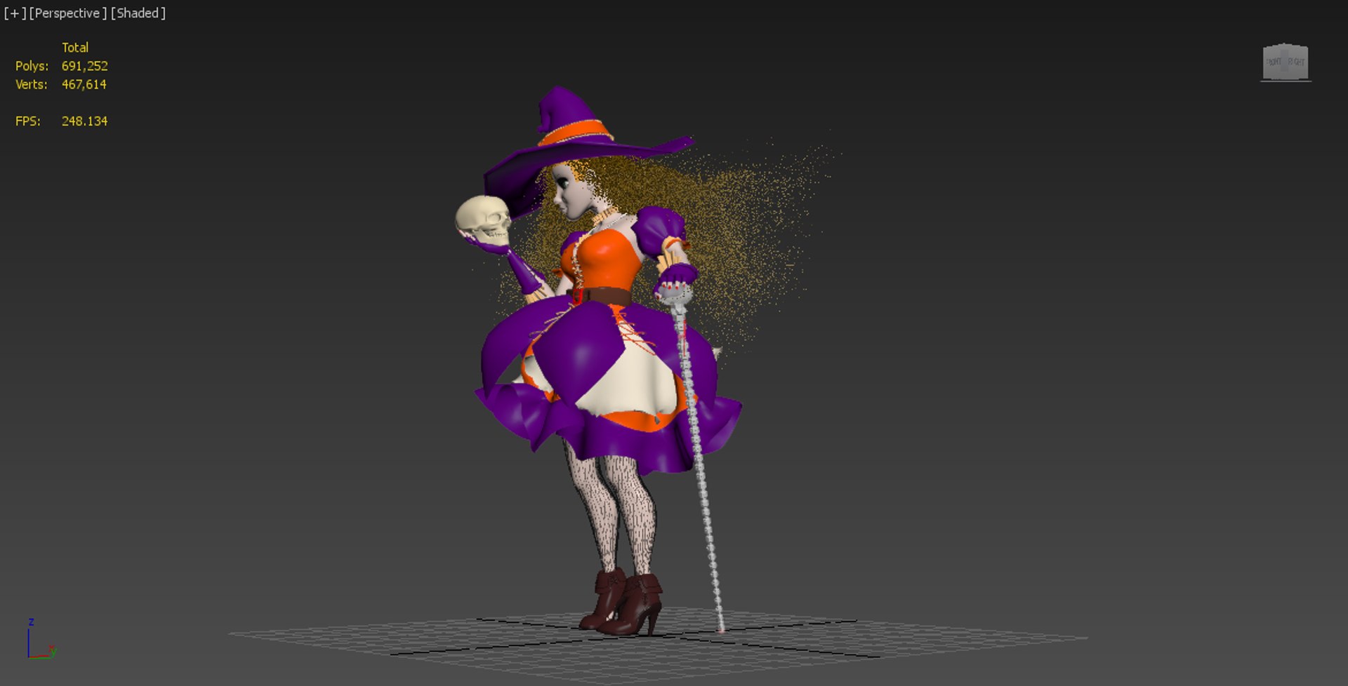 3D Magician Character - TurboSquid 1430846