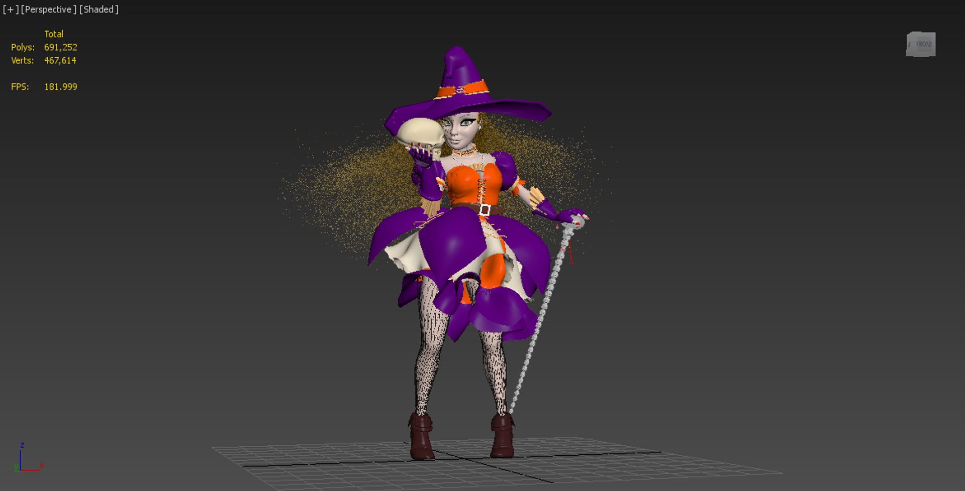 3D Magician Character - TurboSquid 1430846