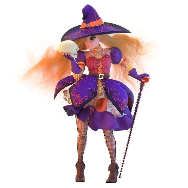 Witch 3D Models for Download | TurboSquid
