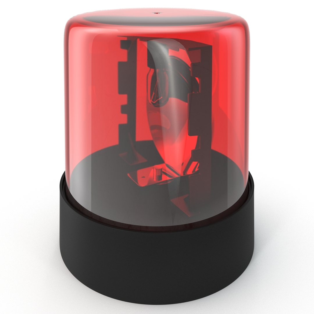 3d Warning Light 2
