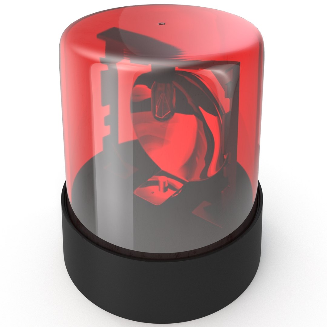 3d Warning Light 2