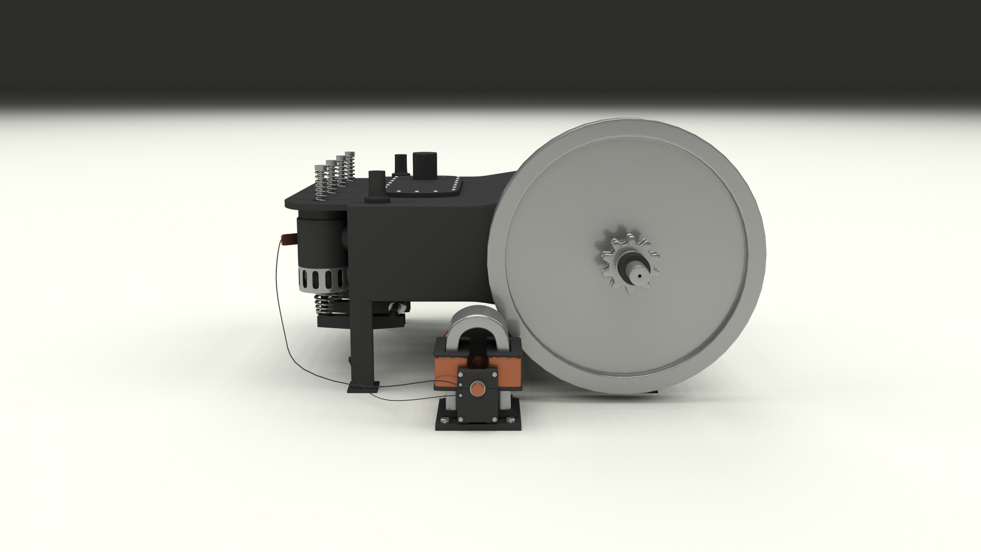 Wright Flyer Engine 3d Obj