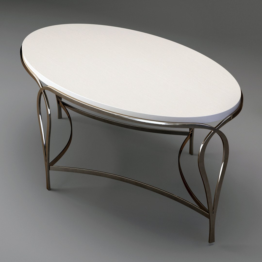 3D Calista Cocktail Table - TurboSquid 1423327