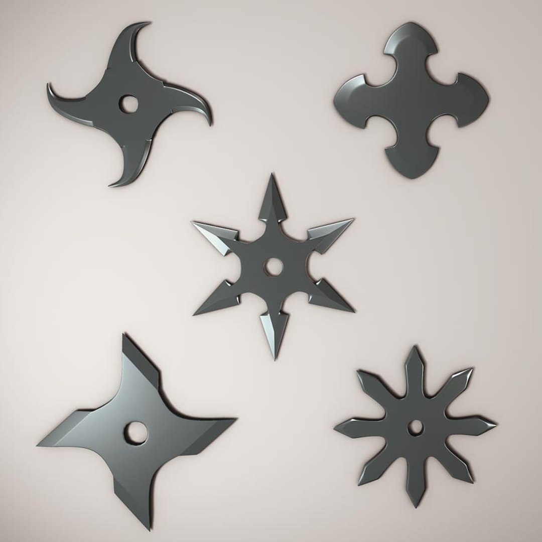 Shuriken 3d Model