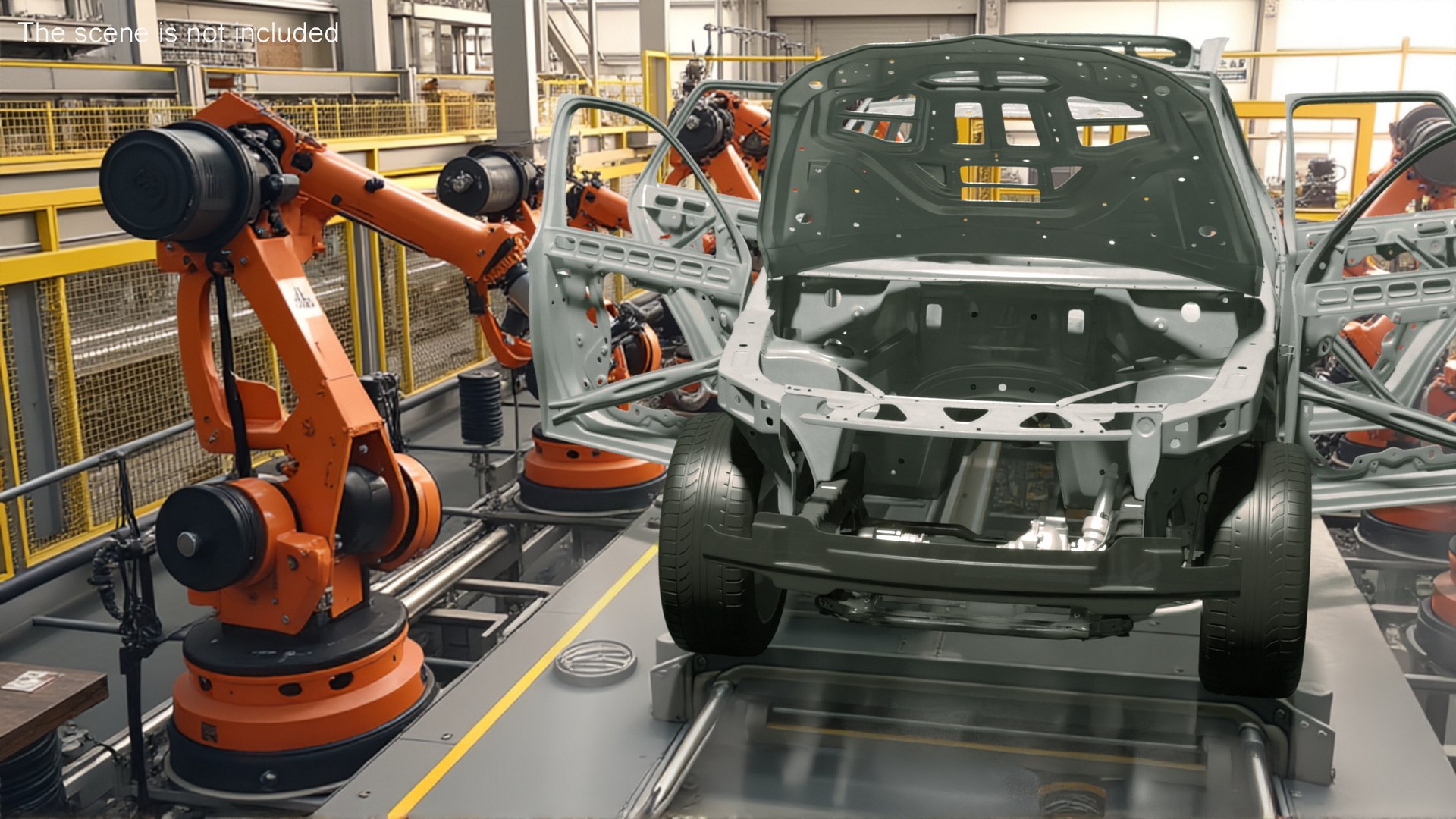 Car Hood Inner Panel 3D - TurboSquid 2368986