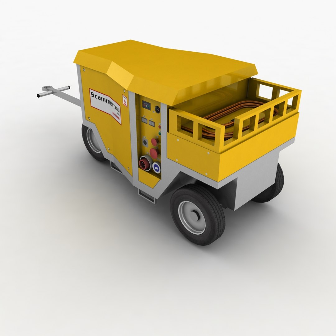 Powervamp Scammer 300 Ground 3d Model