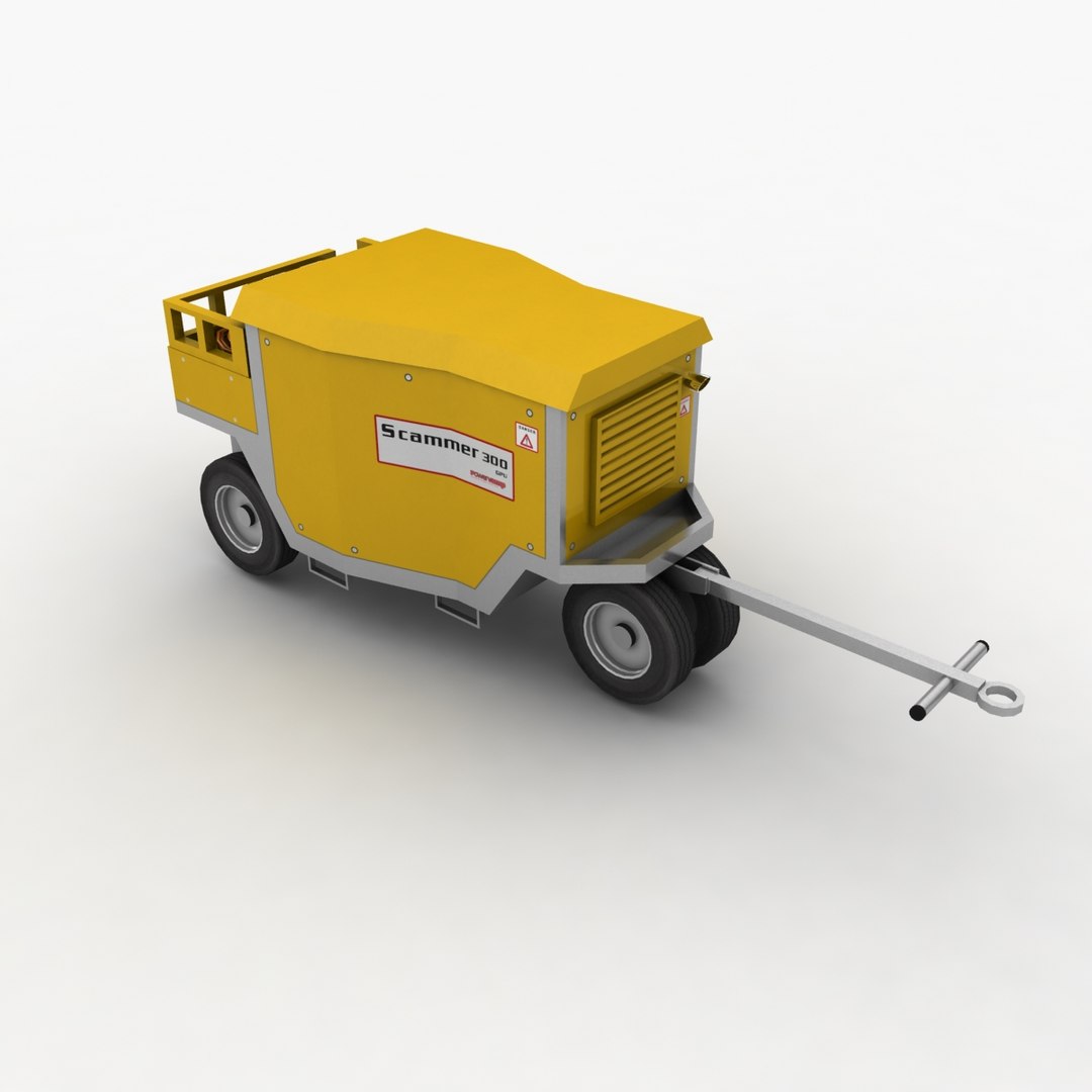 Powervamp Scammer 300 Ground 3d Model