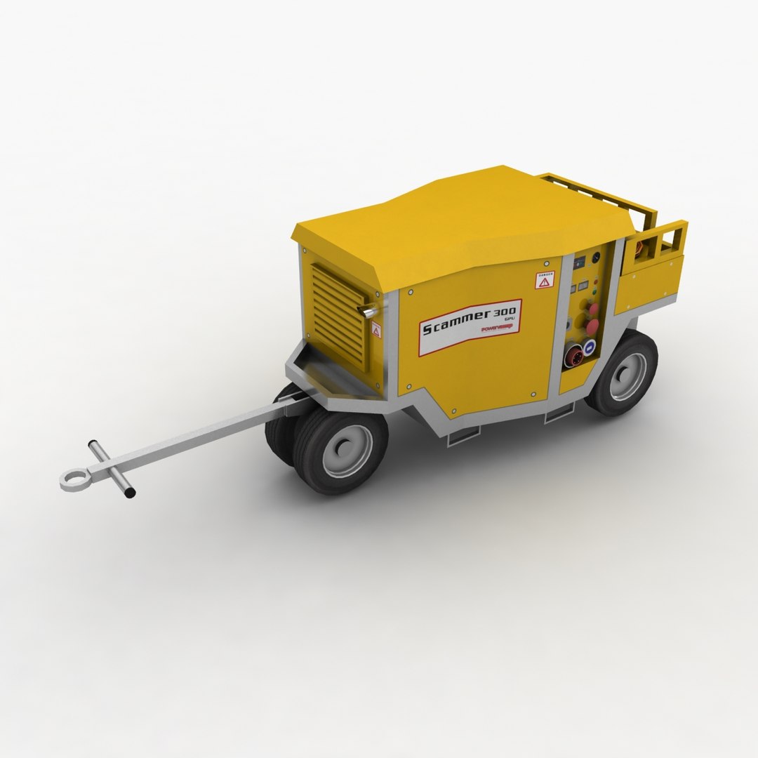 powervamp scammer 300 ground 3d model