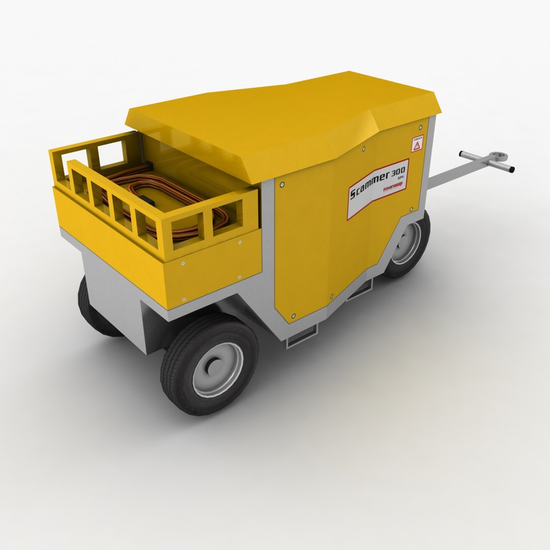 Powervamp Scammer 300 Ground 3d Model