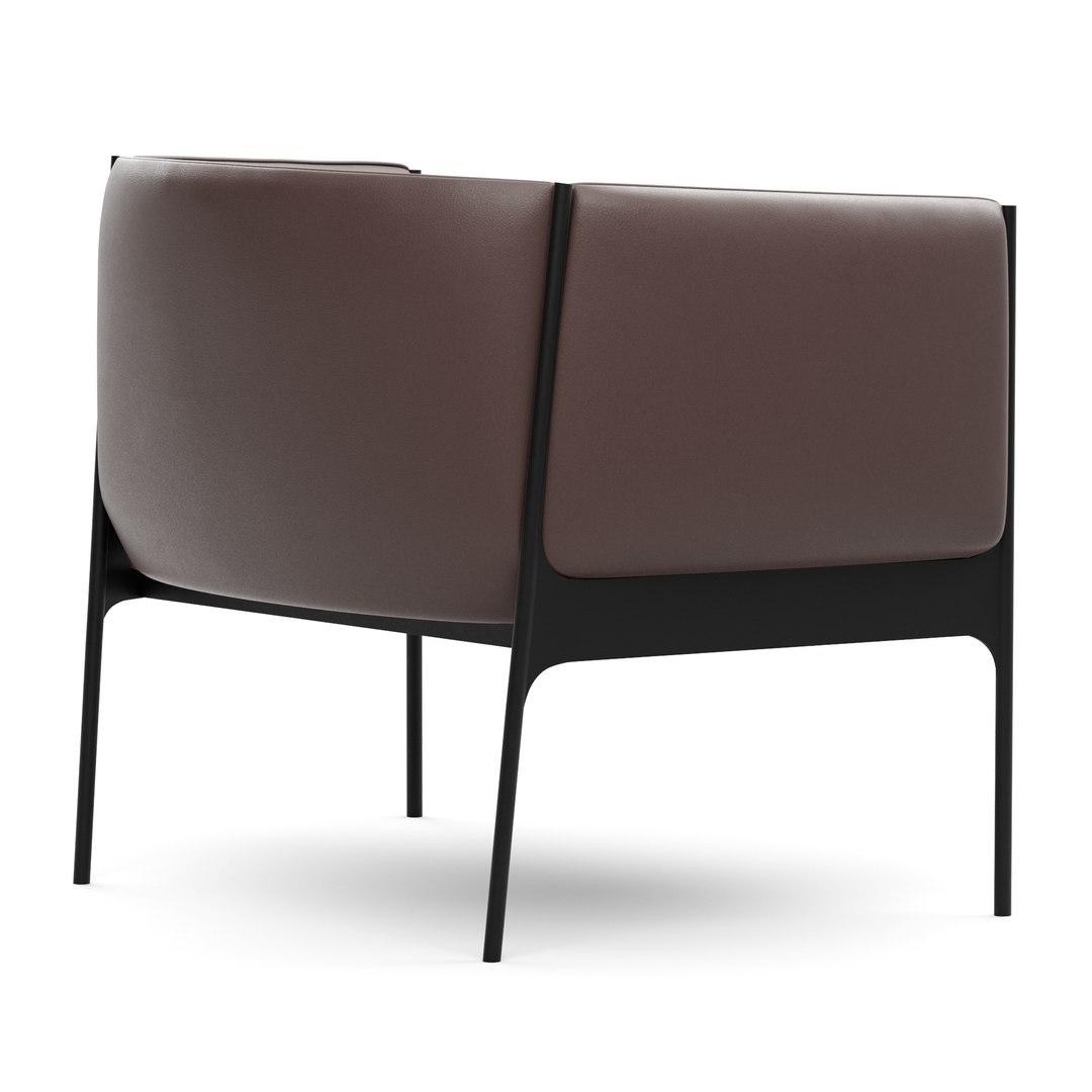 3D Wendelbo Sepal Lounge Chair Model - TurboSquid 2111133
