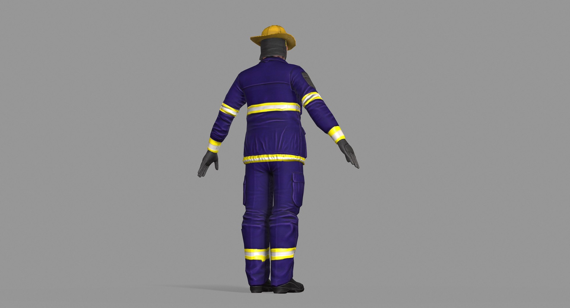 Fireman 3D - TurboSquid 1331804